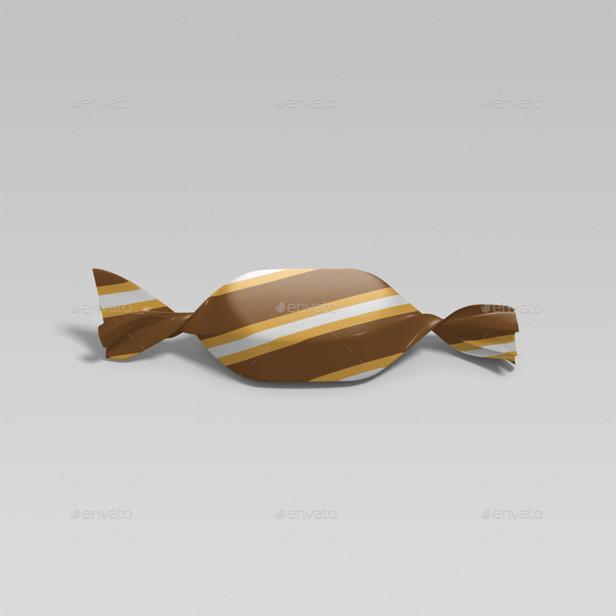 Twist Wrap Candy Mock-up, Graphics | GraphicRiver