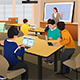 Kids in Computer Class, Vectors | GraphicRiver