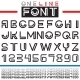 Line Font, Vectors | GraphicRiver