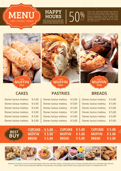 Bakery and Cake, Print Templates | GraphicRiver