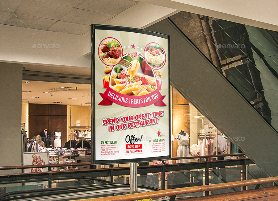 Restaurant Advertising Bundle Vol11, Print Templates | GraphicRiver