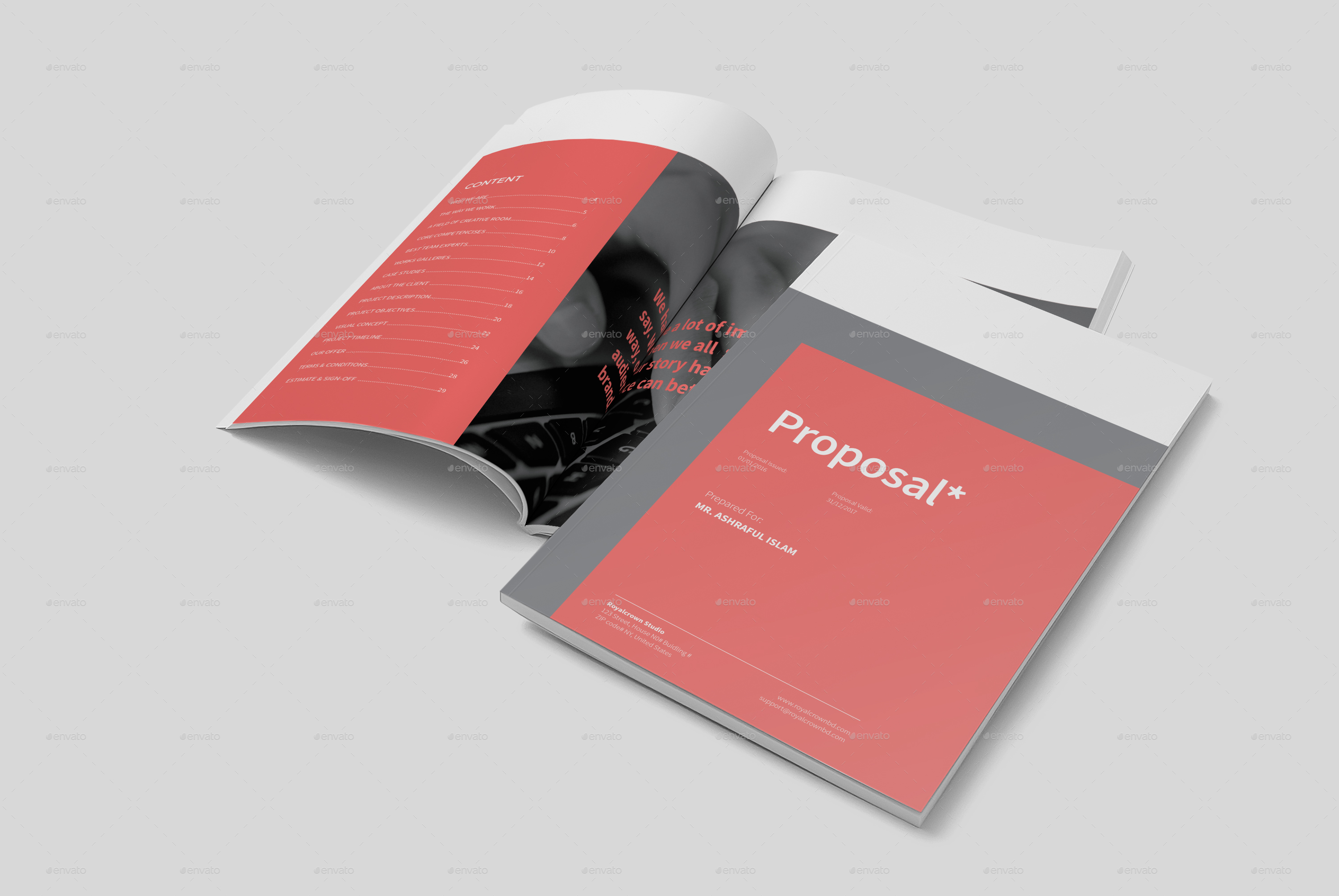 Proposal, Print Templates | GraphicRiver