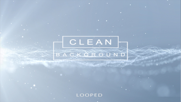 Clean Particles Background 03, Motion Graphics | VideoHive