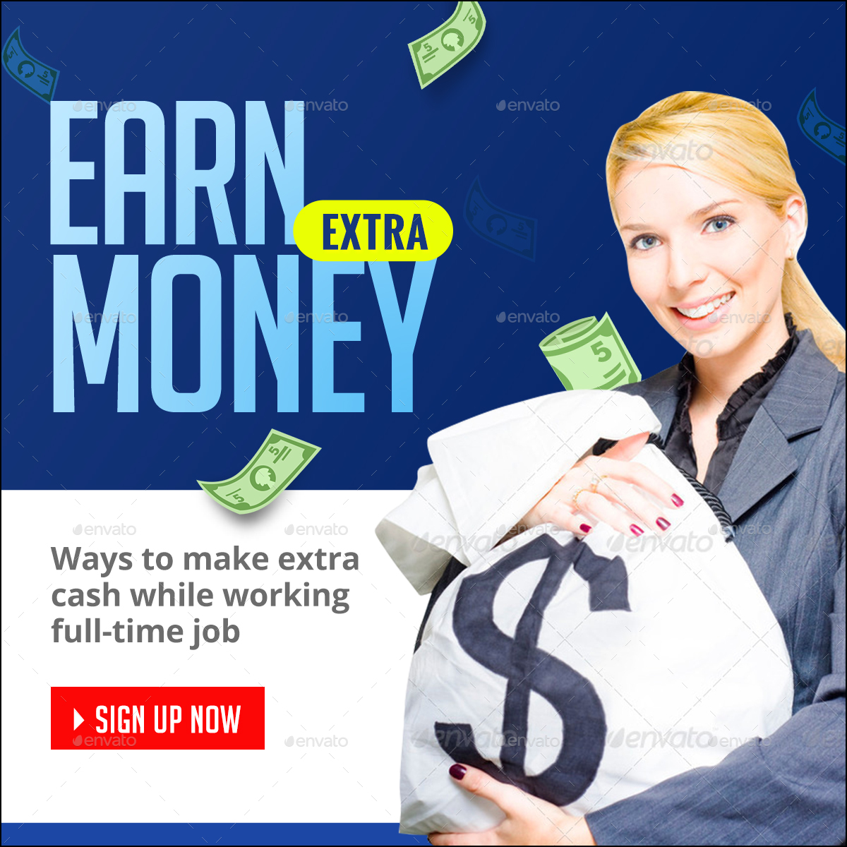 Make Money Online Banners by Hyov | GraphicRiver