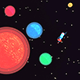 Toon Planets And Satellite, Motion Graphics | VideoHive