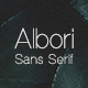Albori Sans-Serif, Fonts | GraphicRiver