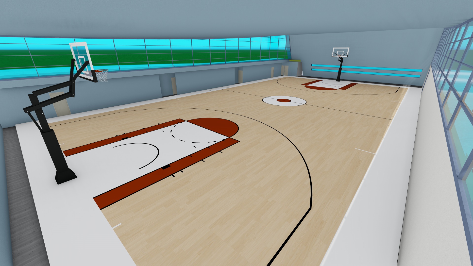 Modern SPORTS HALL design by abdouarchitecte | 3DOcean