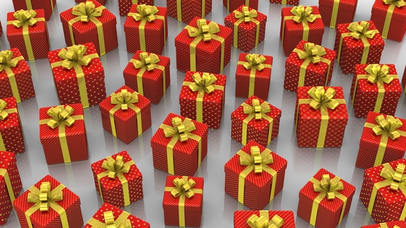 Animated Gift Boxes, Motion Graphics | VideoHive