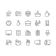 Line Office Icons, Icons | GraphicRiver