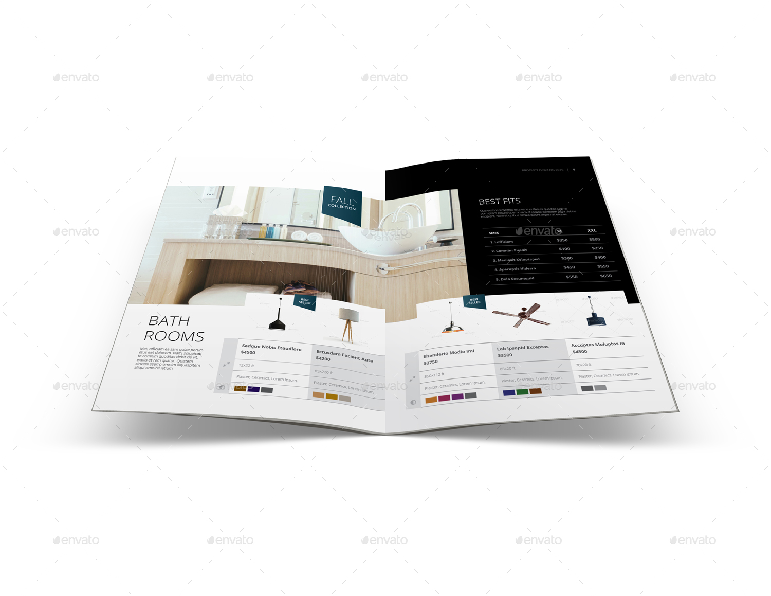 Home Design Product Catalog, Print Templates | GraphicRiver