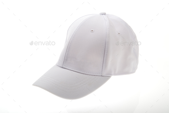Men's White Cap Stock Photo by praethip | PhotoDune