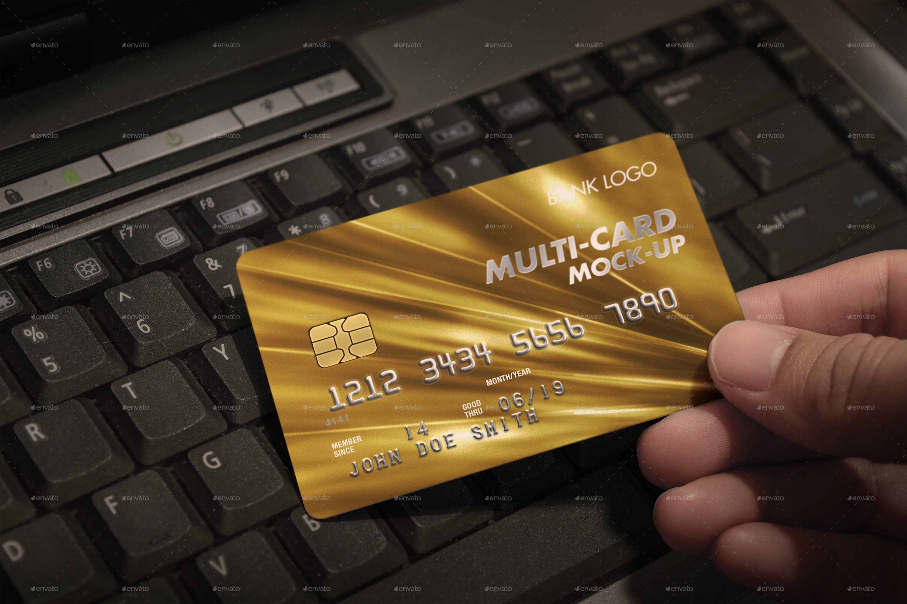 Multi-Card Mock-up v2, Graphics | GraphicRiver