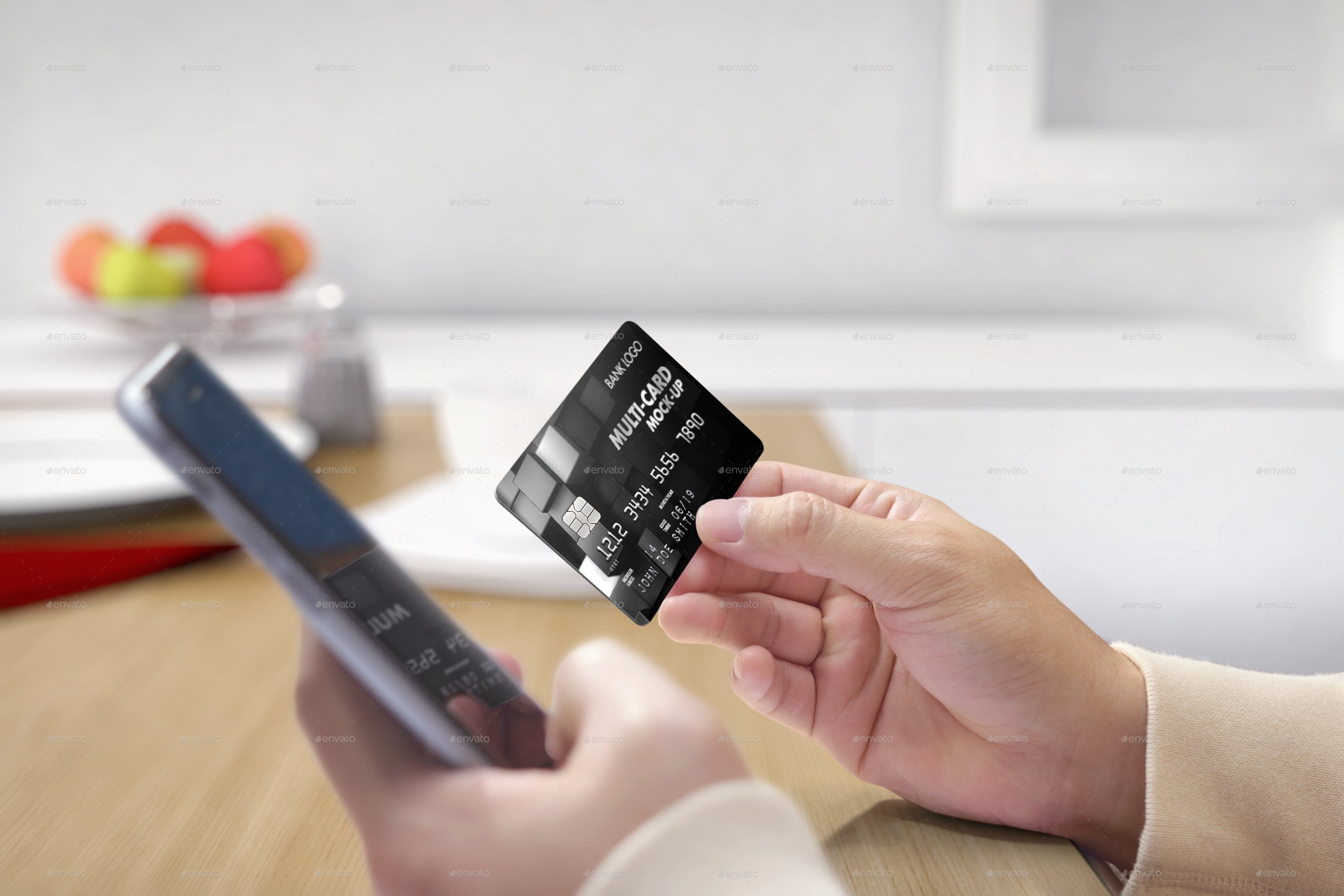 Multi-Card Mock-up v2, Graphics | GraphicRiver