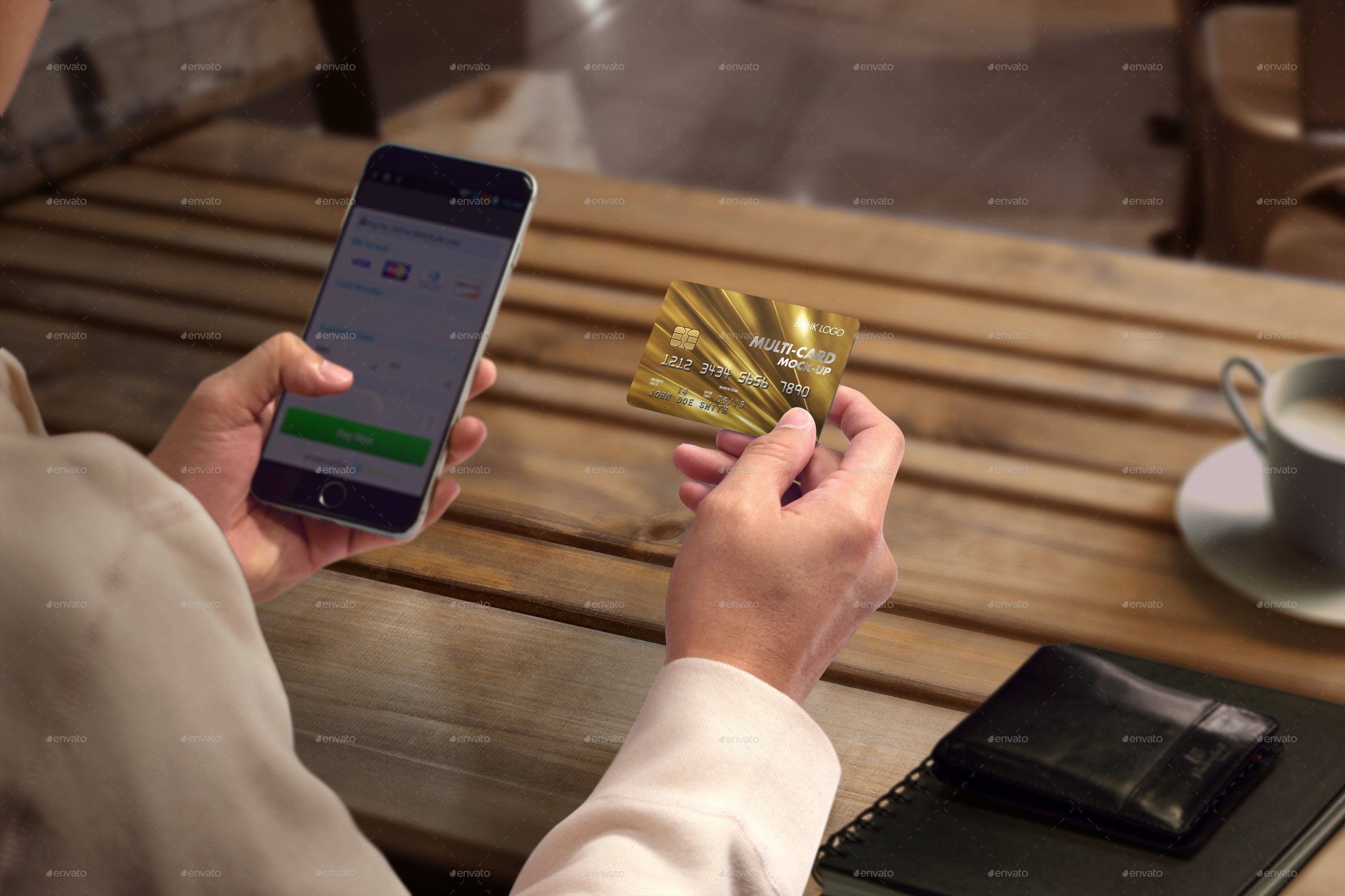 Multi-Card Mock-up v2, Graphics | GraphicRiver