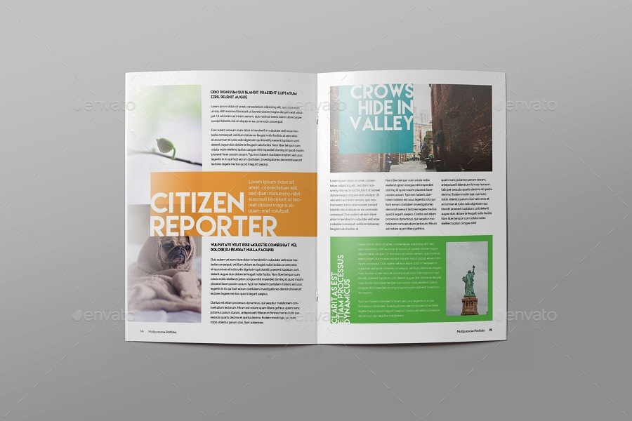 Modern Colorful Newsletter Vol. 3, Print Templates | GraphicRiver