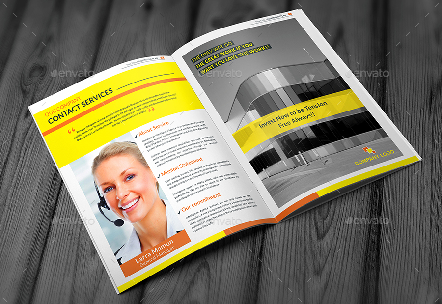 Business Investment Plan Brochure Template, Print Templates | GraphicRiver