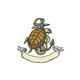 Ridley Sea Turtle on Anchor Drawing, Vectors | GraphicRiver