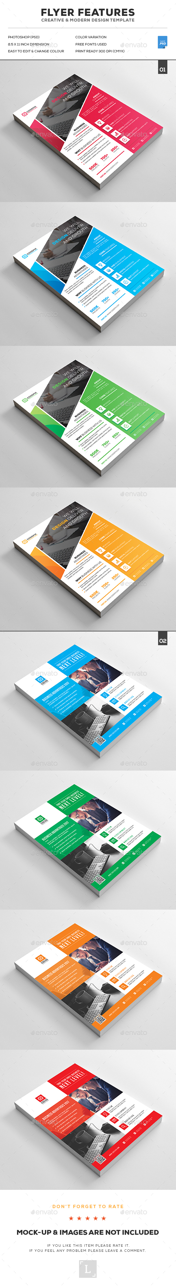 Corporate Flyer Bundle by UXcred | GraphicRiver