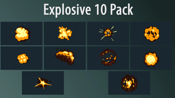 Explosive 10 FX Pack, Motion Graphics | VideoHive