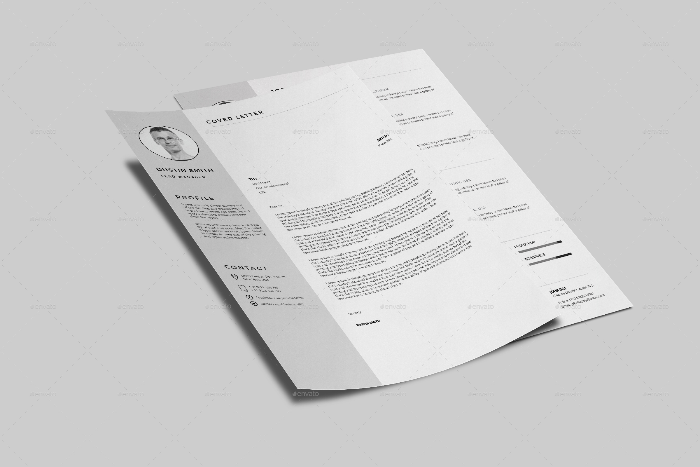 Resume, Print Templates | GraphicRiver