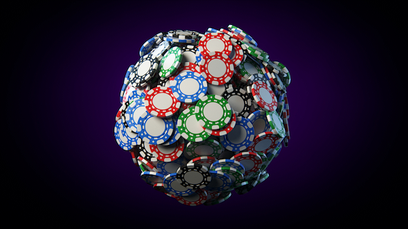 Casino Chips Dynamic Sphere, Motion Graphics | VideoHive