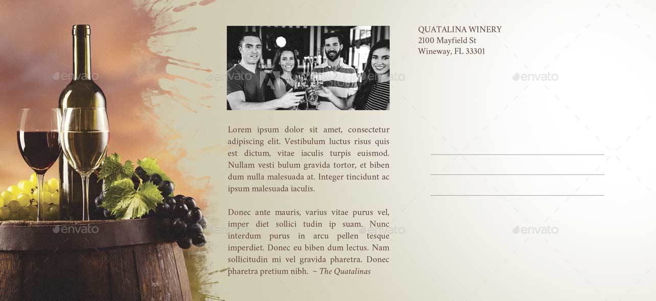Wine Mixer Flyer Template, Print Templates | GraphicRiver