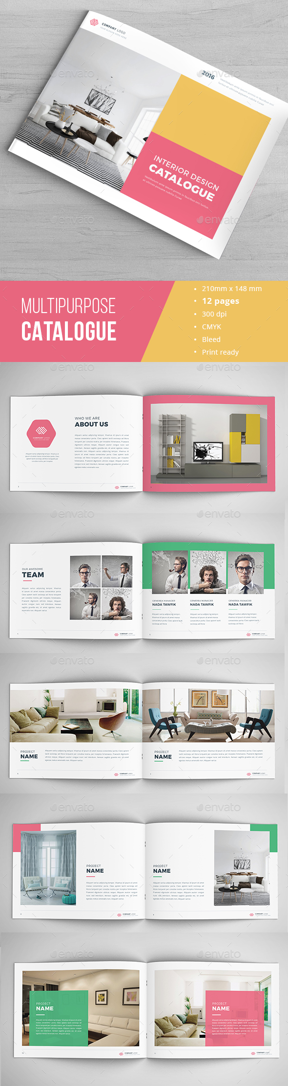 Modern Indesign Catalogue by Nody4Design | GraphicRiver