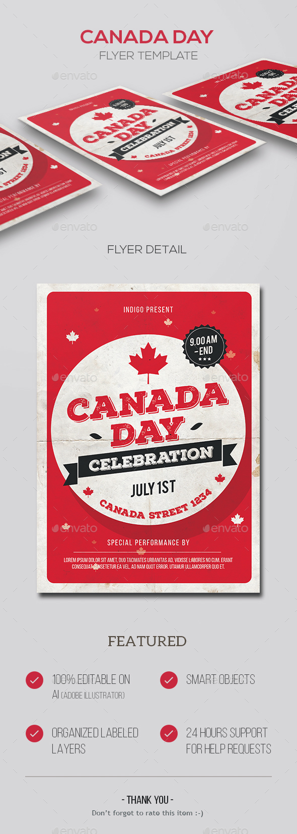 Canada Day by RockGasm | GraphicRiver