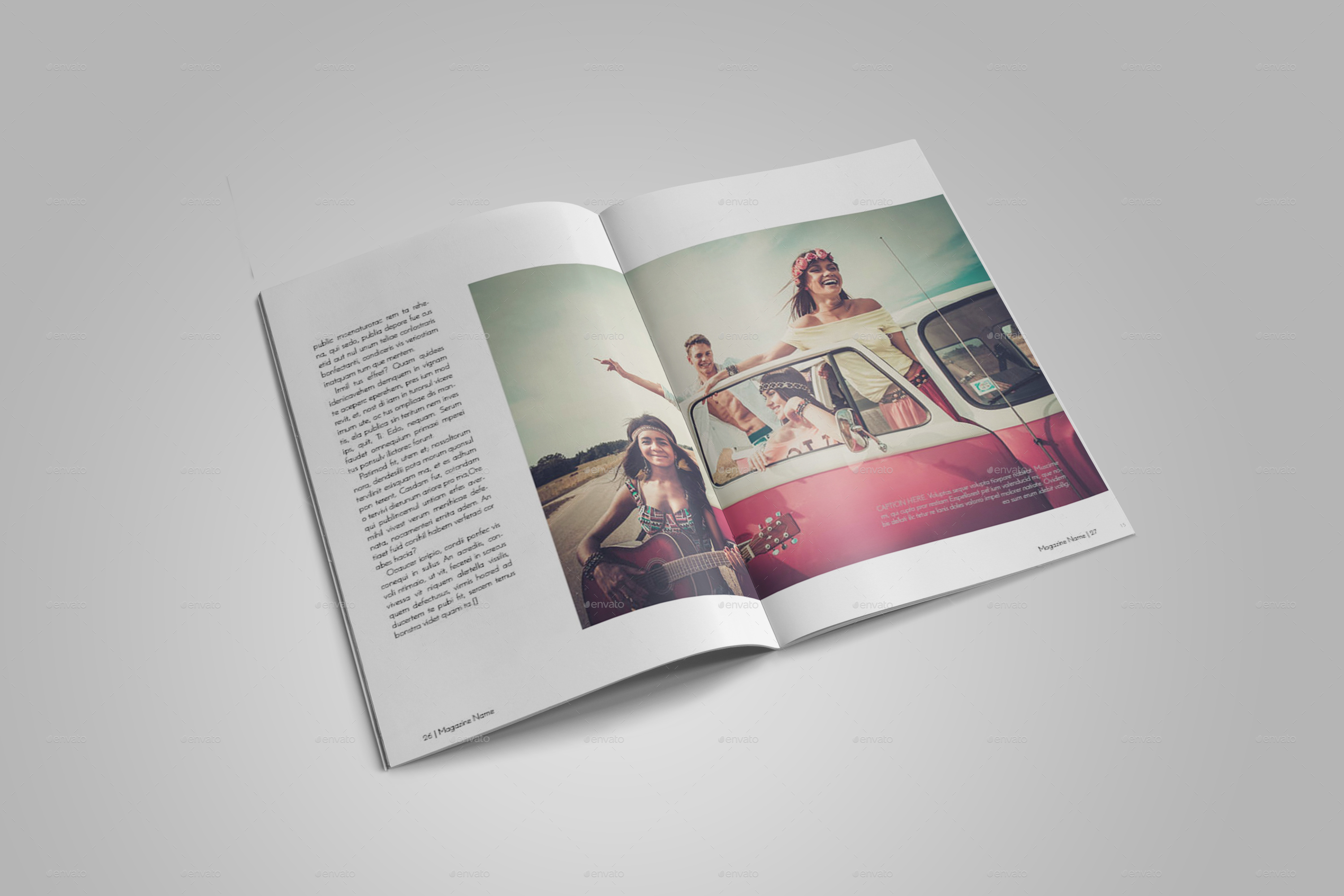 A5 Multipurpose Magazine Template, Print Templates | GraphicRiver