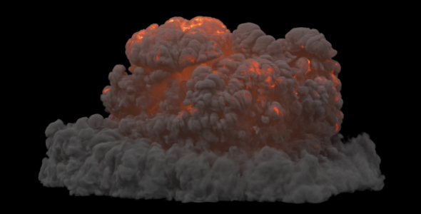 Huge Ground Explosion, Motion Graphics | VideoHive
