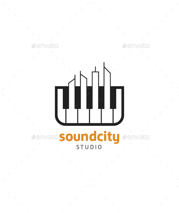 Soundcity Logo, Logo Templates | GraphicRiver
