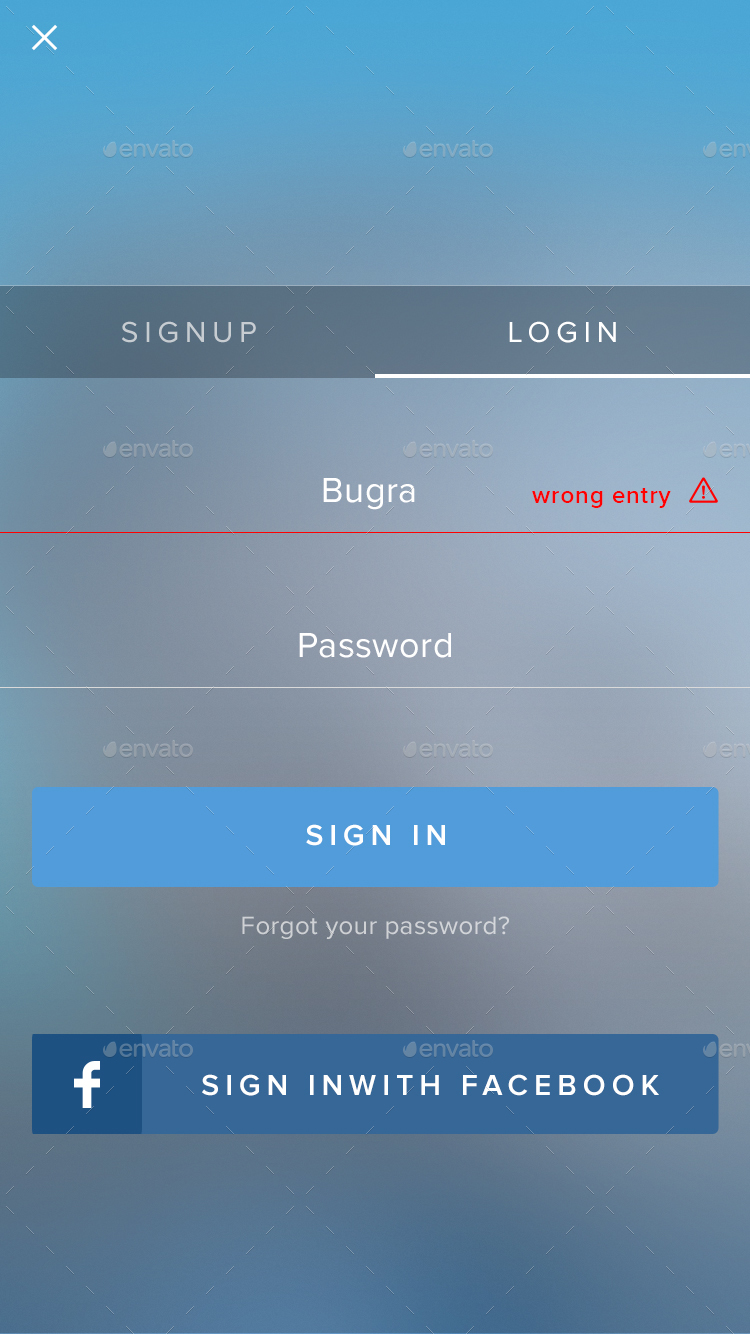 Mobile Photo Sharing App / Social Networking, Web Elements | GraphicRiver