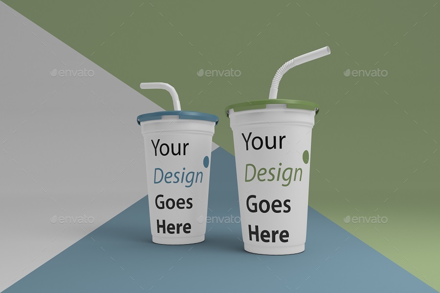 Fast Food Cup Mockup, Graphics | GraphicRiver