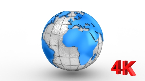 World Map Turns Into a Globe, Motion Graphics | VideoHive