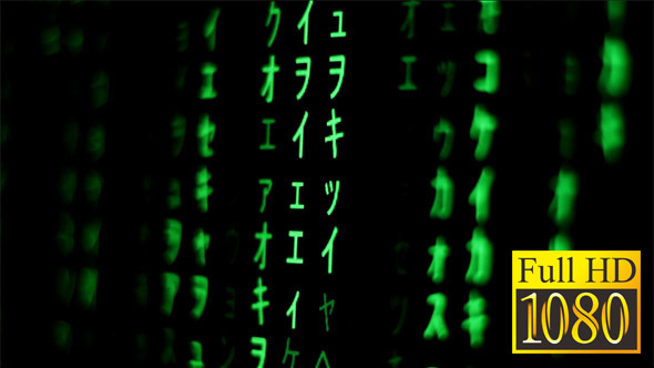 Matrix Code V2 Infinite Loop, Motion Graphics | VideoHive