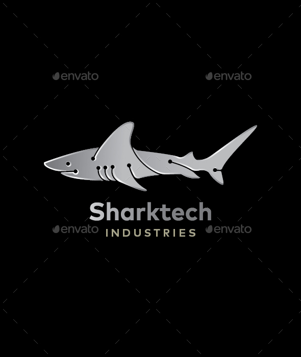 Sharktech Logo, Logo Templates | GraphicRiver