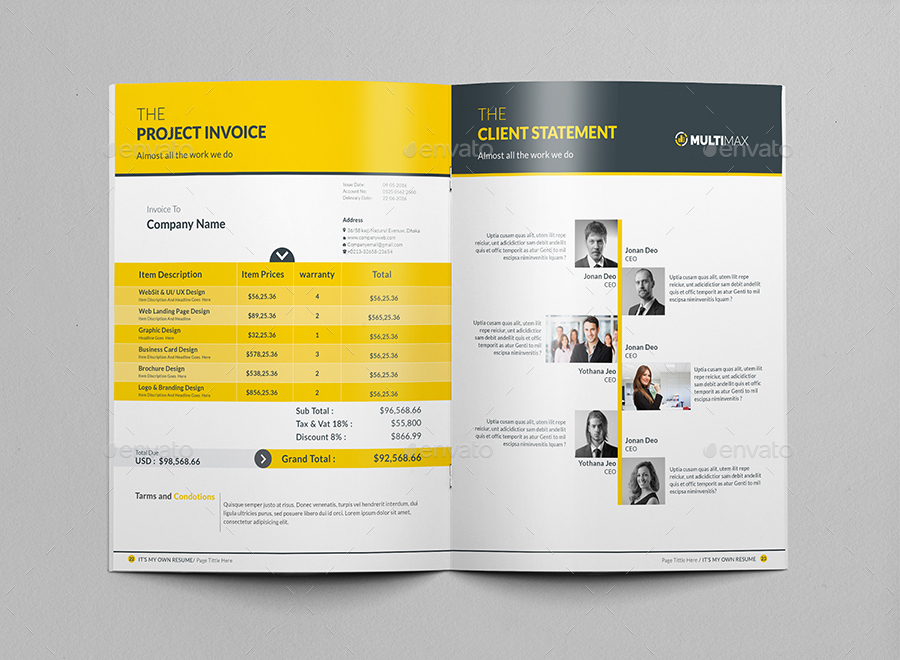 Modern Business Proposal, Print Templates | GraphicRiver