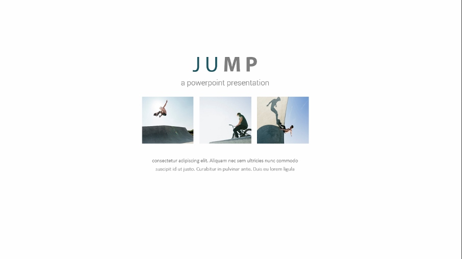 Jump, Presentation Templates | GraphicRiver