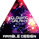 Glowing Galaxy Flyer/Poster, Print Templates | GraphicRiver