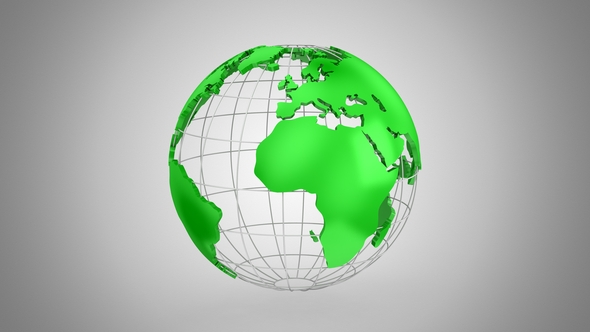 World Map Turns Into a Globe, Motion Graphics | VideoHive