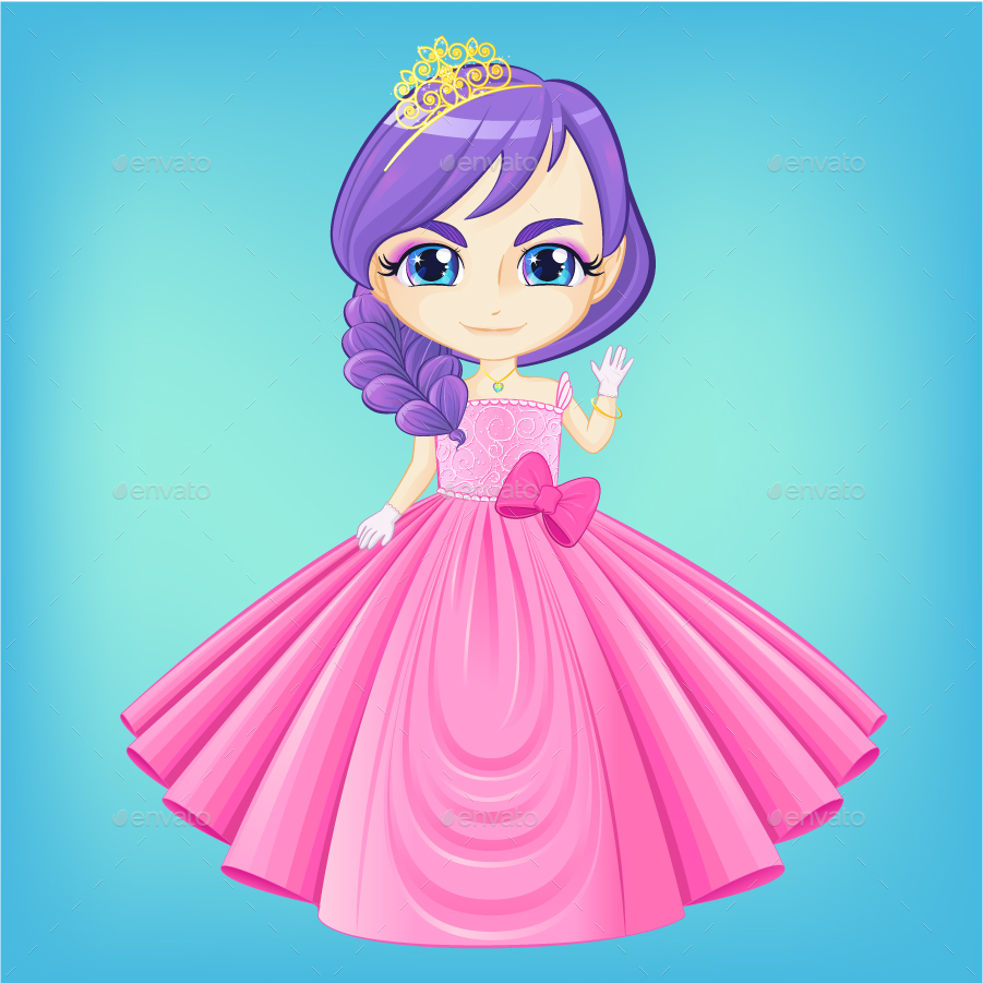 Princesses Set by Deborah_Soglia | GraphicRiver