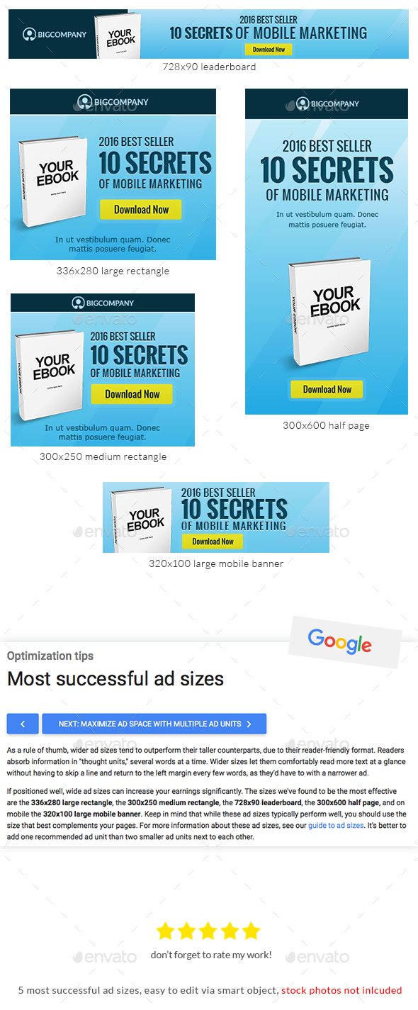 Download Ebook Web Banner Template by admiral_adictus | GraphicRiver