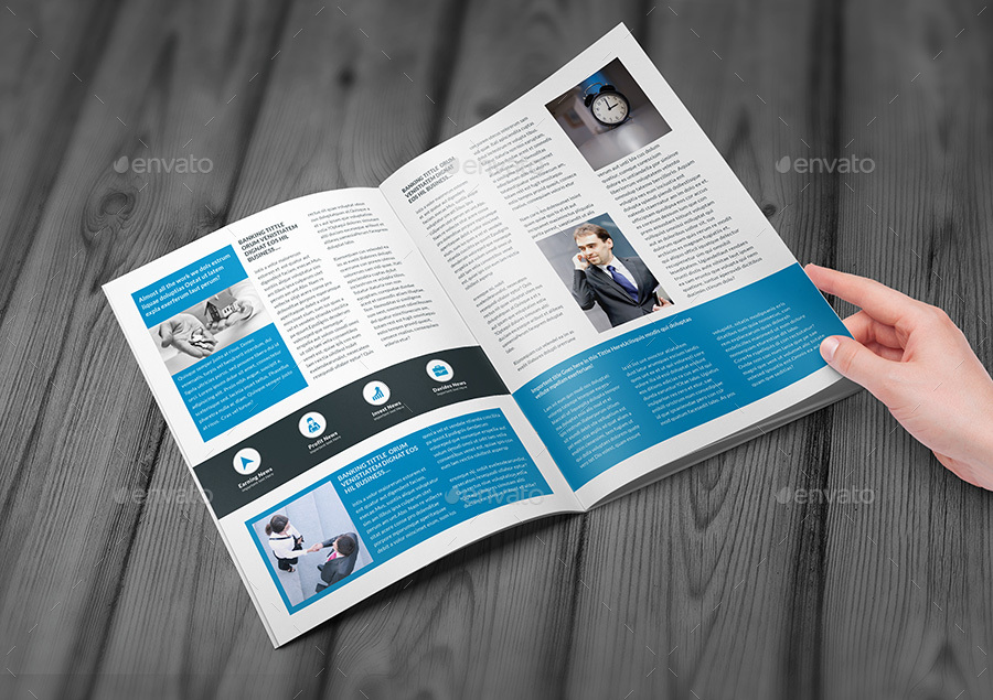 Newsletter For Corporate Business (8 Pages) by Al-Mamun | GraphicRiver