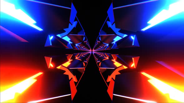 HD Looping Sci-Fi Environment. Abstract Animation Loop, Motion Graphics