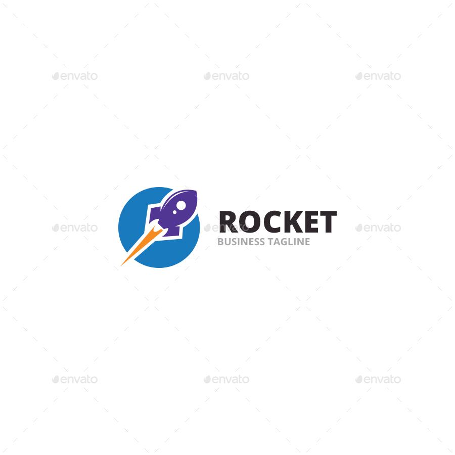 Rocket Logo, Logo Templates | GraphicRiver