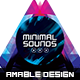 Minimal Sounds Flyer/Poster, Print Templates | GraphicRiver