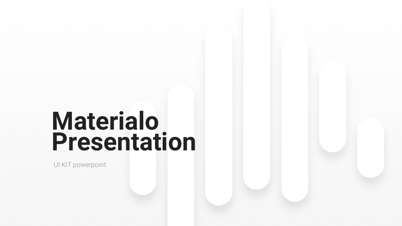 Materialo Powerpoint UI KIT, Presentation Templates | GraphicRiver