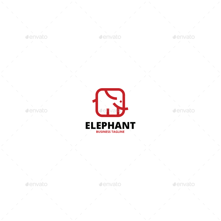 Elephant Logo, Logo Templates | GraphicRiver
