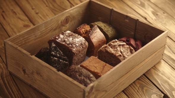 Artisan Bread Bakery Presentation Set, Stock Footage | VideoHive