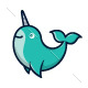Narwhal Logo Mascot, Logo Templates | GraphicRiver